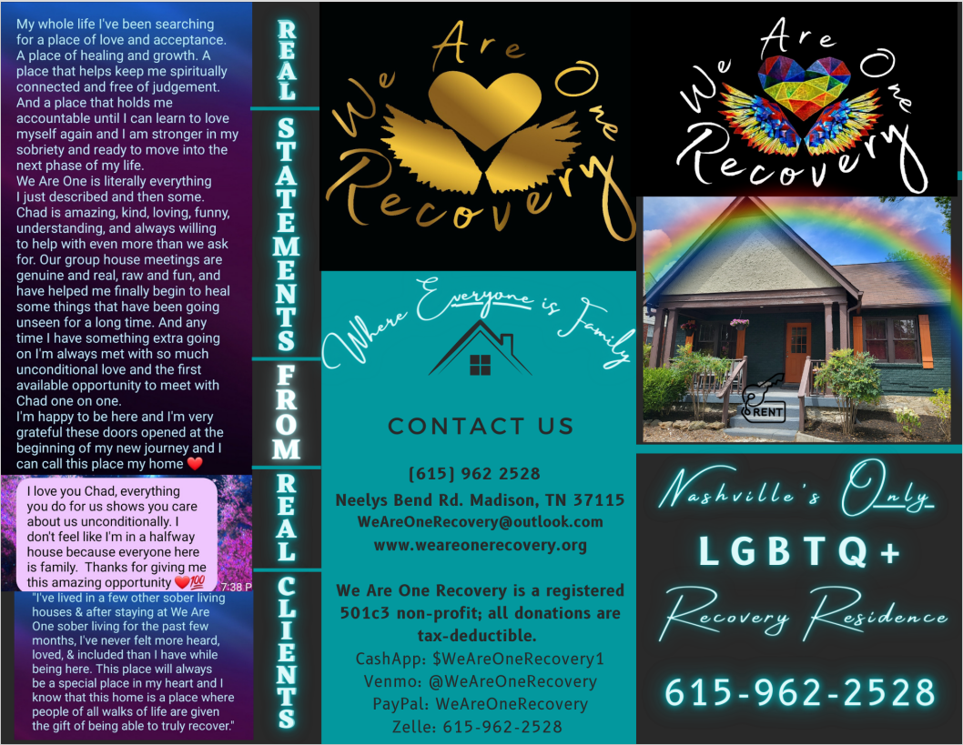 About – We Are One Recovery